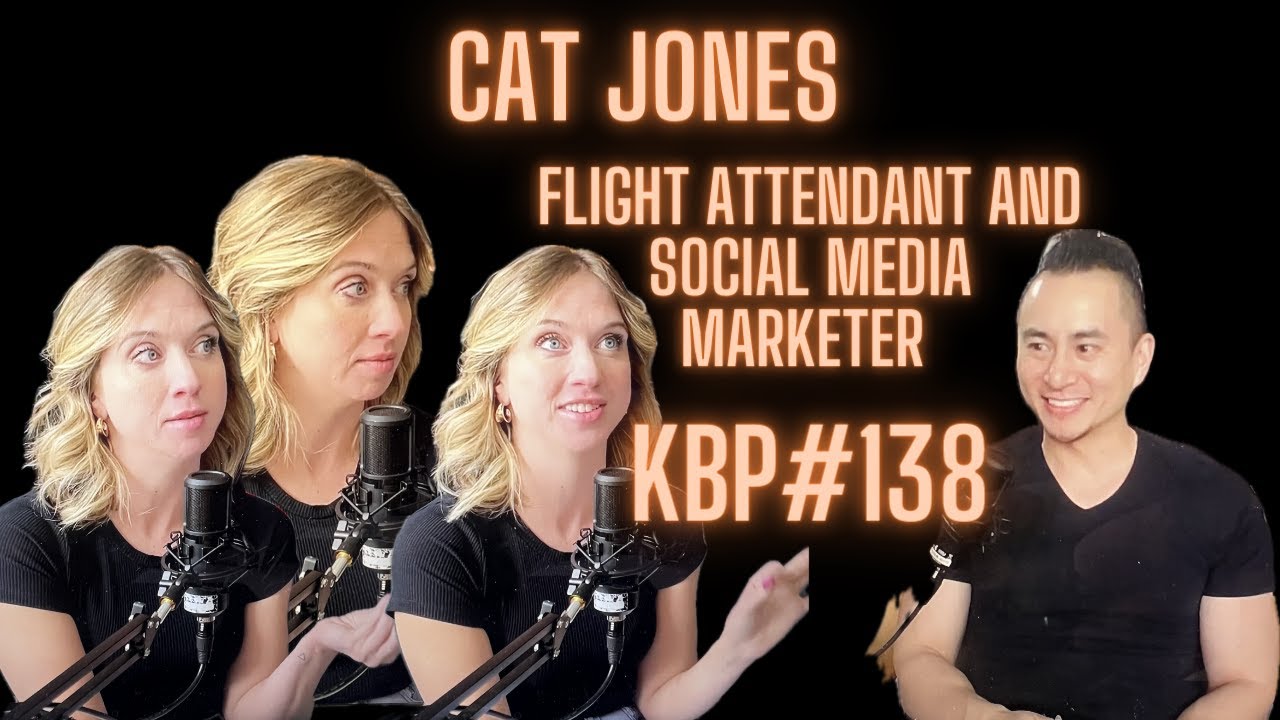 FLIGHT ATTENDANT AND SOCIAL MEDIA MARKETER CAT JONES. KBP # 138 - YouTube