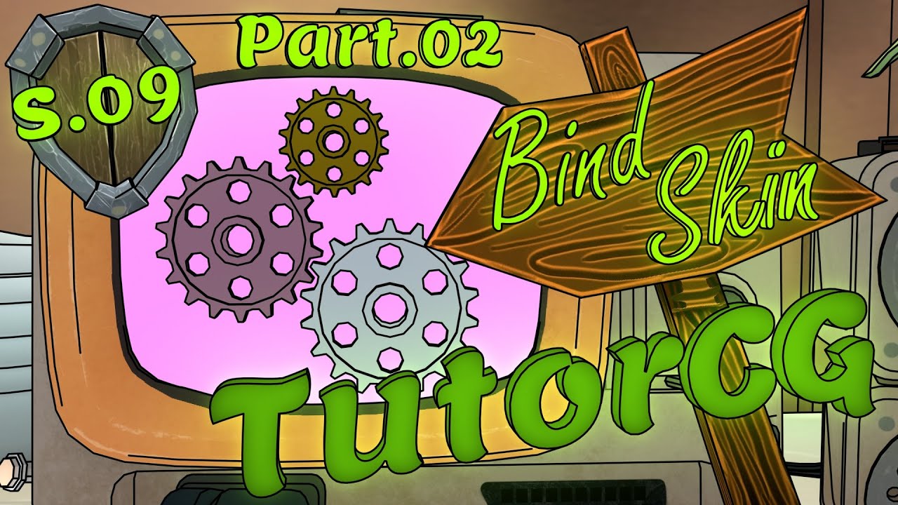 Autodesk Maya: курс -Bind Skin- (S.09 Part.02) Обзор опций Bind Skin ...