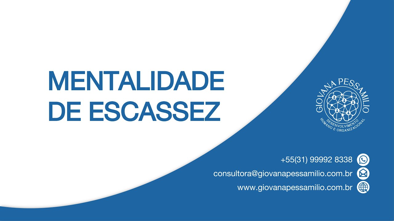 Mentalidade De Escassez Youtube