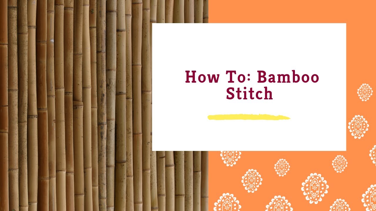 How to Knit: Bamboo Stitch - YouTube