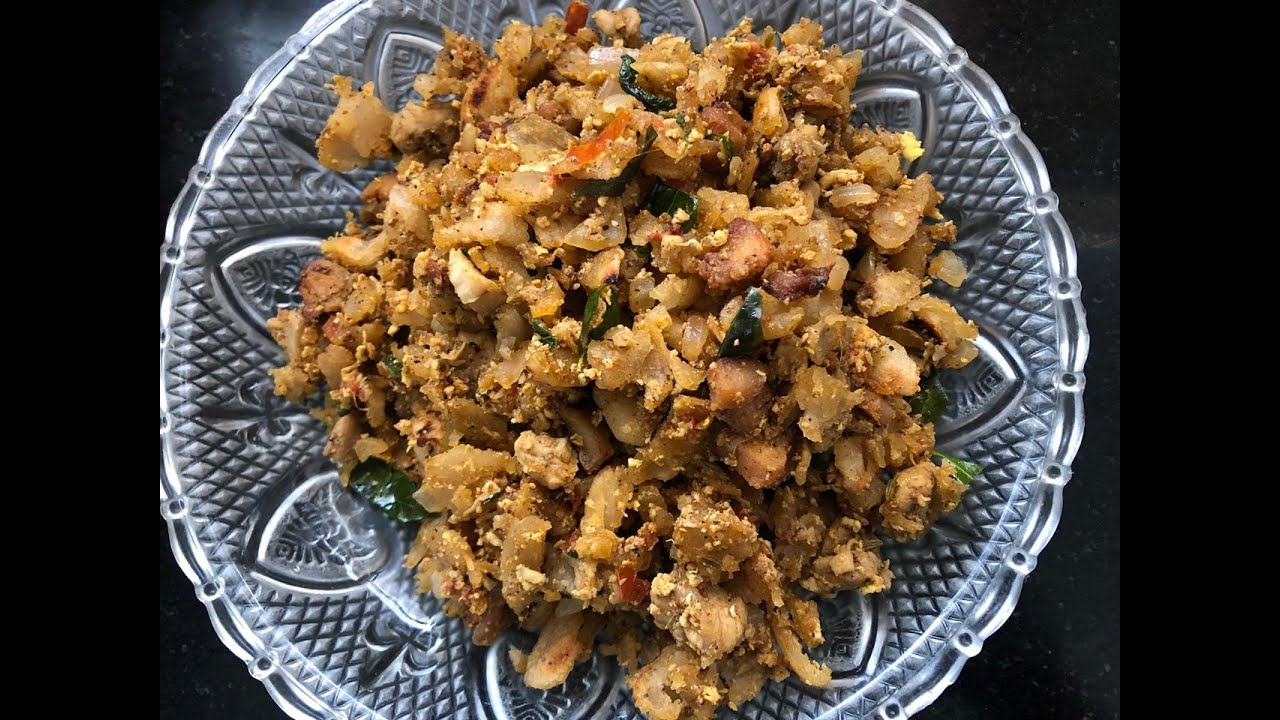 சிக்கன் கொத்து ரொட்டி (Chicken Kothu rotti) / How to make tasty kothu ...