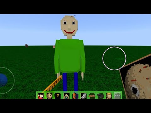 Baldi’s basic plus ADDON in Minecraft PE - YouTube