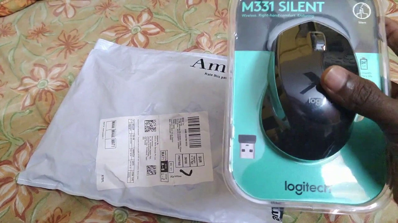 Logitech M331 silent plus review - YouTube
