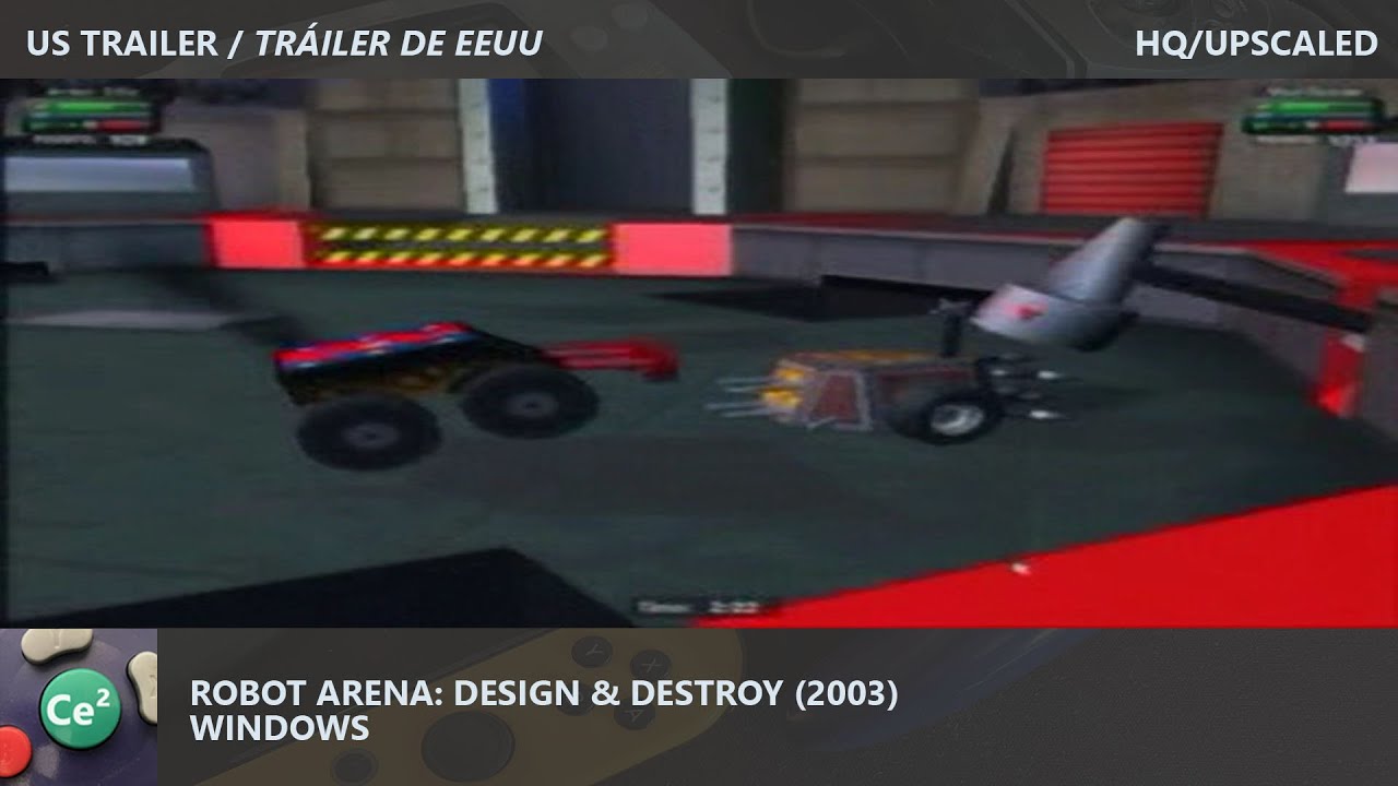 Robot Arena: Design & Destroy | PC | 2003 | Video Game US Trailer | HQ ...