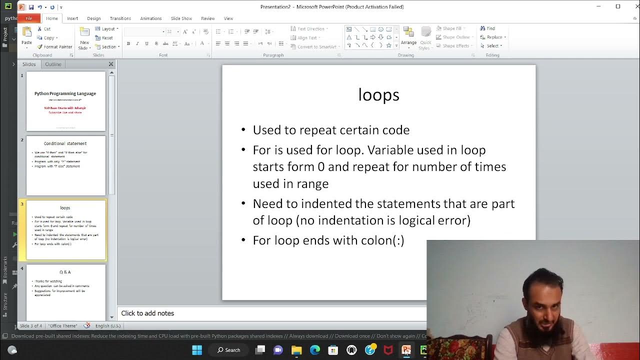 Conditional statement and Loops in Python Computer SNC Class 8th unit 4 - YouTube