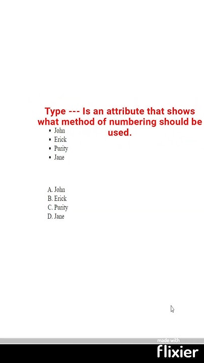 Html Ordered And Unordered Lists Html Coding Webdesign Webdevelopment Html5 Shorts Youtube
