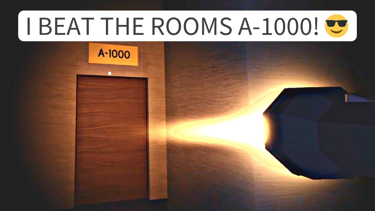 BEATING THE ROOMS A-1000 IN ROBLOX DOORS HOTEL UPDATE - YouTube