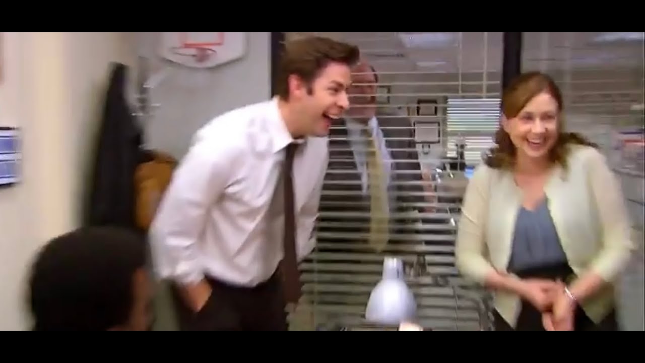 Try not to laugh | The Office unseen bloopers (Season 8, Episode 19 ...