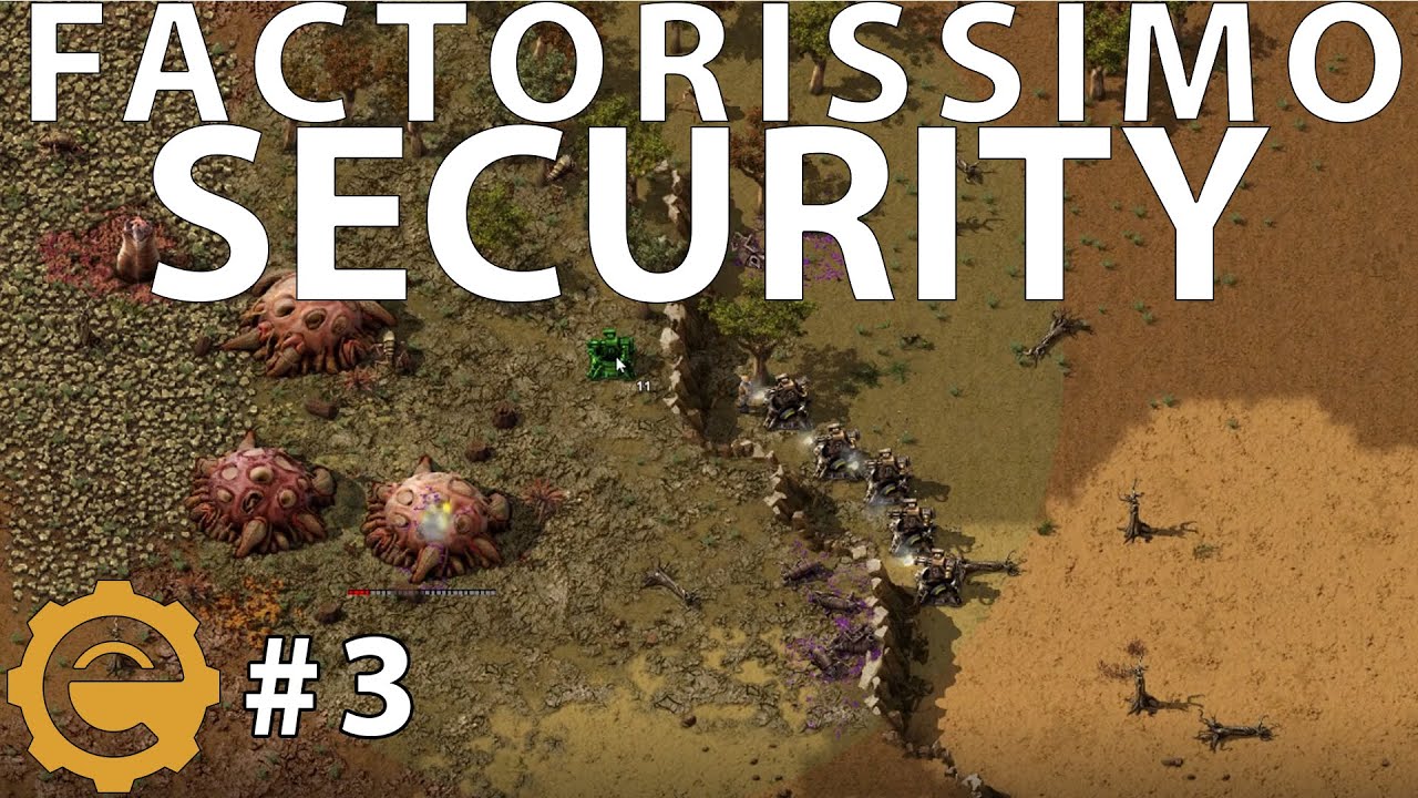 Security roam | Factorio Factorissimo #3 - YouTube