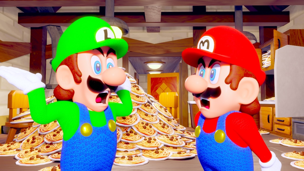 Mario and Luigi have an ARGUMENT! - Animated: E7 s1 - YouTube