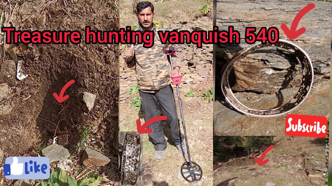 vanquish 540 treasure hunting | Gold field hunting |metal detector ...