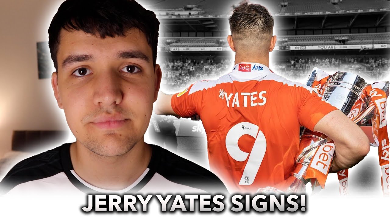 "HE KNOWS WHERE THE BACK OF THE NET IS!" | Jerry Yates Signs for Derby ...