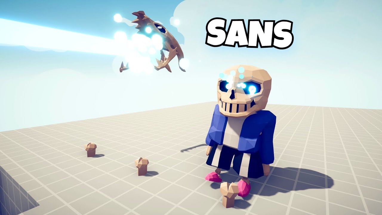 SANS VS EVERY UNITS - Totally Accurate Battle Simulator TABS - YouTube