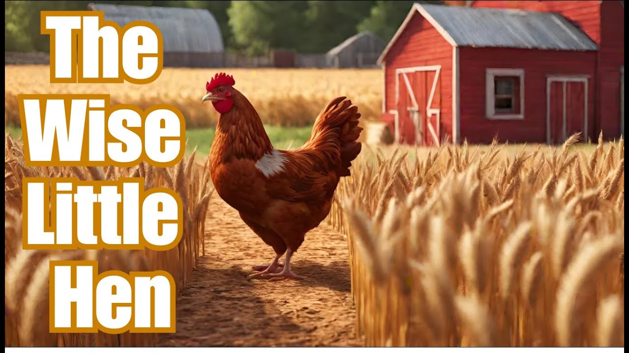 The Little Red Hen: A Story of Hard Work and Teamwork for Kids! - YouTube