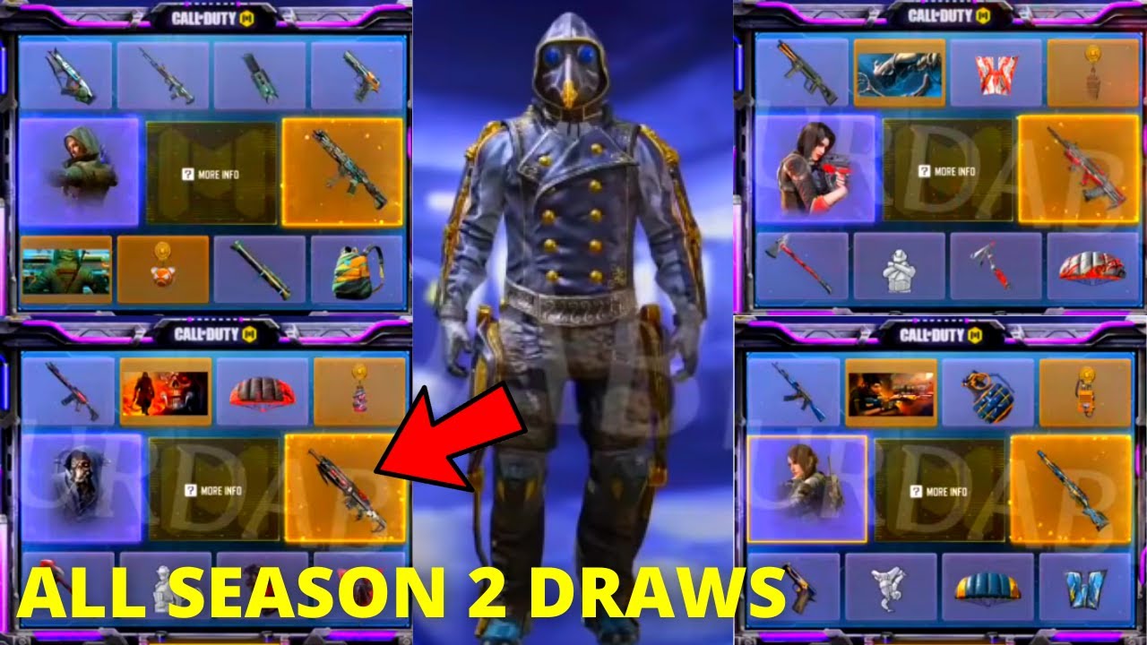 All new season 2 lucky draws | Type 25 Bloody Vengeance,Mythic As Val ...
