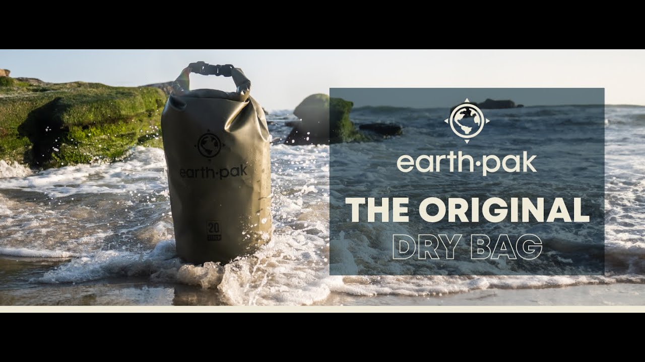 Earth Pak Waterproof Dry Bag - YouTube