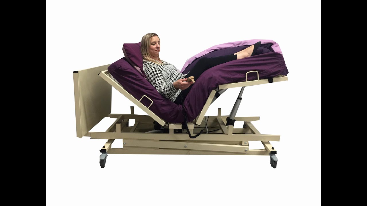 Delaware Leg Positioning Bed Demonstration - YouTube