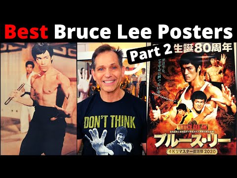 BEST BRUCE LEE Posters | From the Bruce Lee Collection of Bruce Lee Collector, John Negron! Part 2!