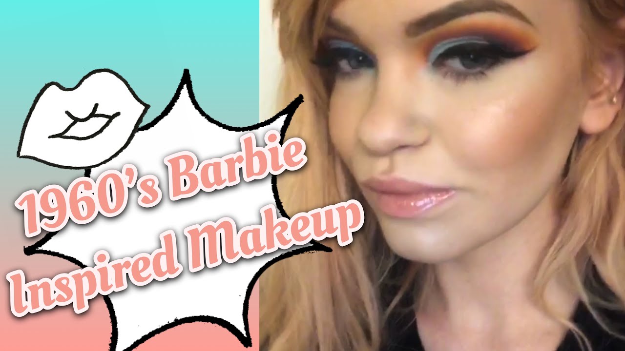 1960s Barbie Inspired Makeup - YouTube