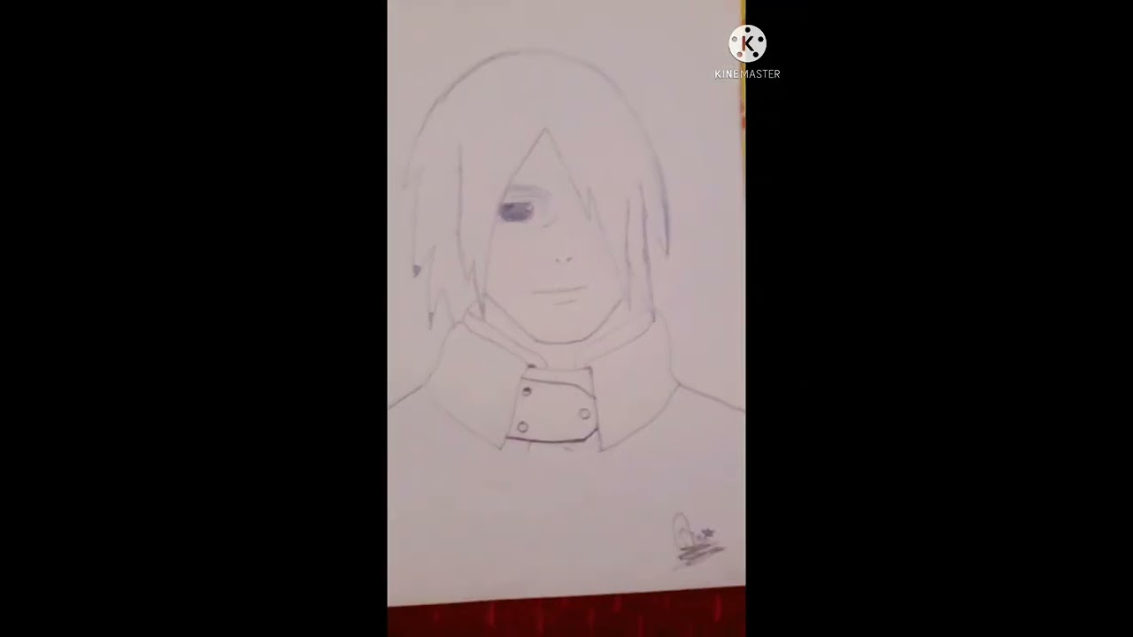 HOW TO DRAW A SIMPLE SKETCH OF SASKA - YouTube