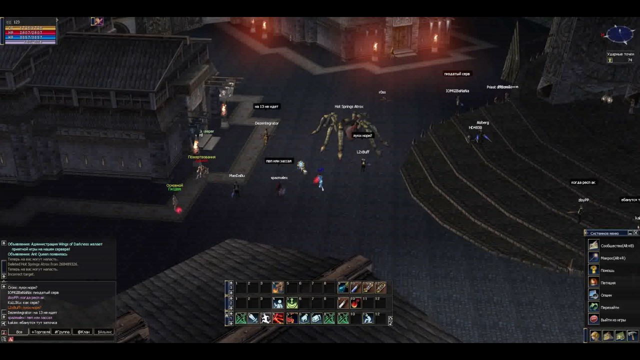 Lineage 2 - Phantom Players (Fake Players) - YouTube