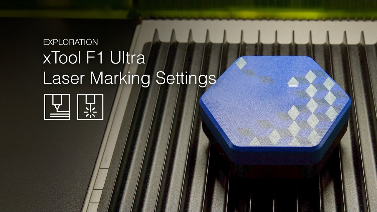 xTool F1 Ultra on 3D Prints - YouTube