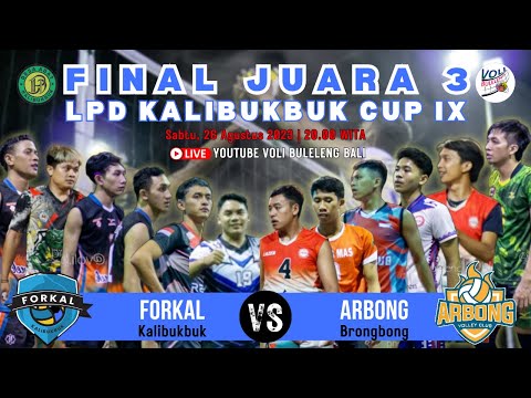 🔴 LIVE FINAL | FORKAL (Yosa Ekaknol Adiguna) VS ARBONG (Sempul Bulek DwKadek)