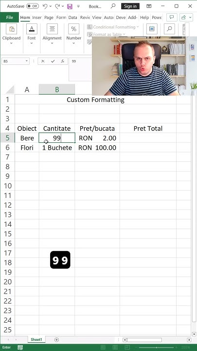 Custom Formatting - #excel #exceltips #customformatting - YouTube