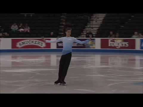 2016 US Figure Skating Nationals Novice Men's - Eric Sjoberg - YouTube