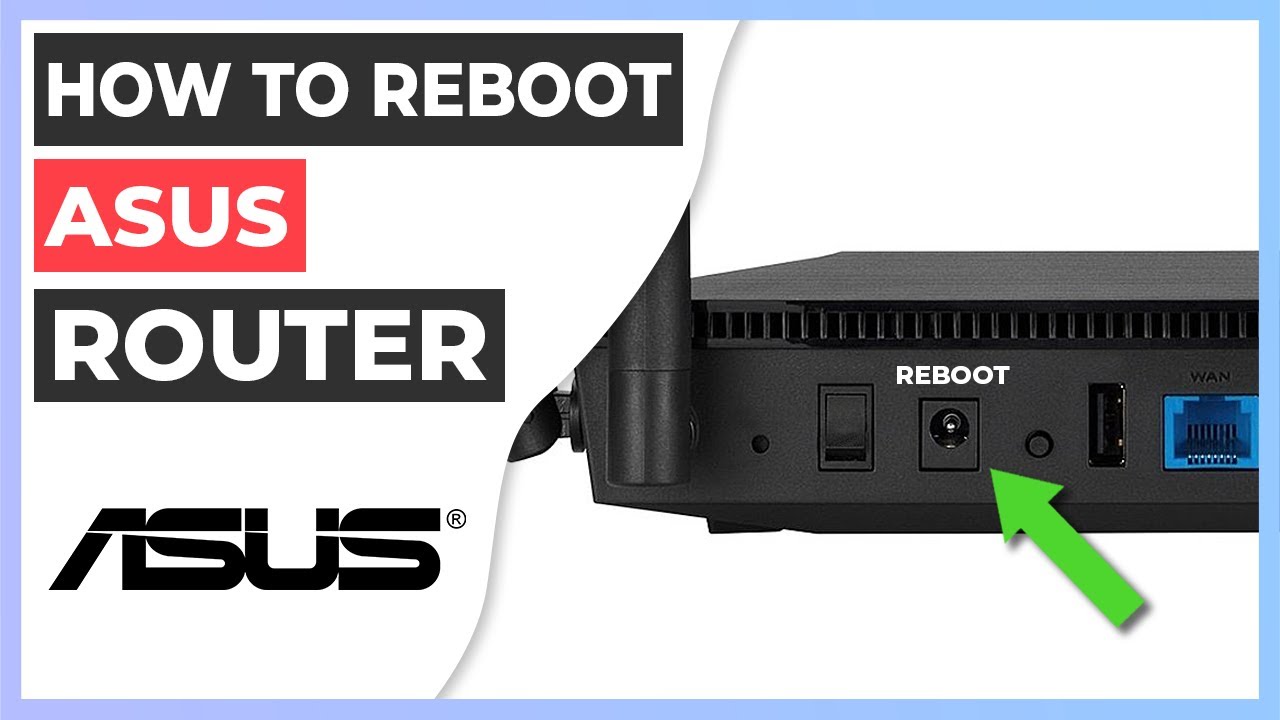 🔄 How to Restart ASUS Router - YouTube