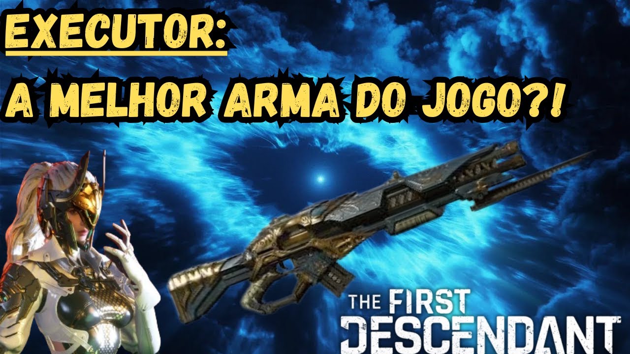MELHOR ARMA do JOGO?! MELHOR BUILD para EXECUTOR (TUDO QUE PRECISA ...