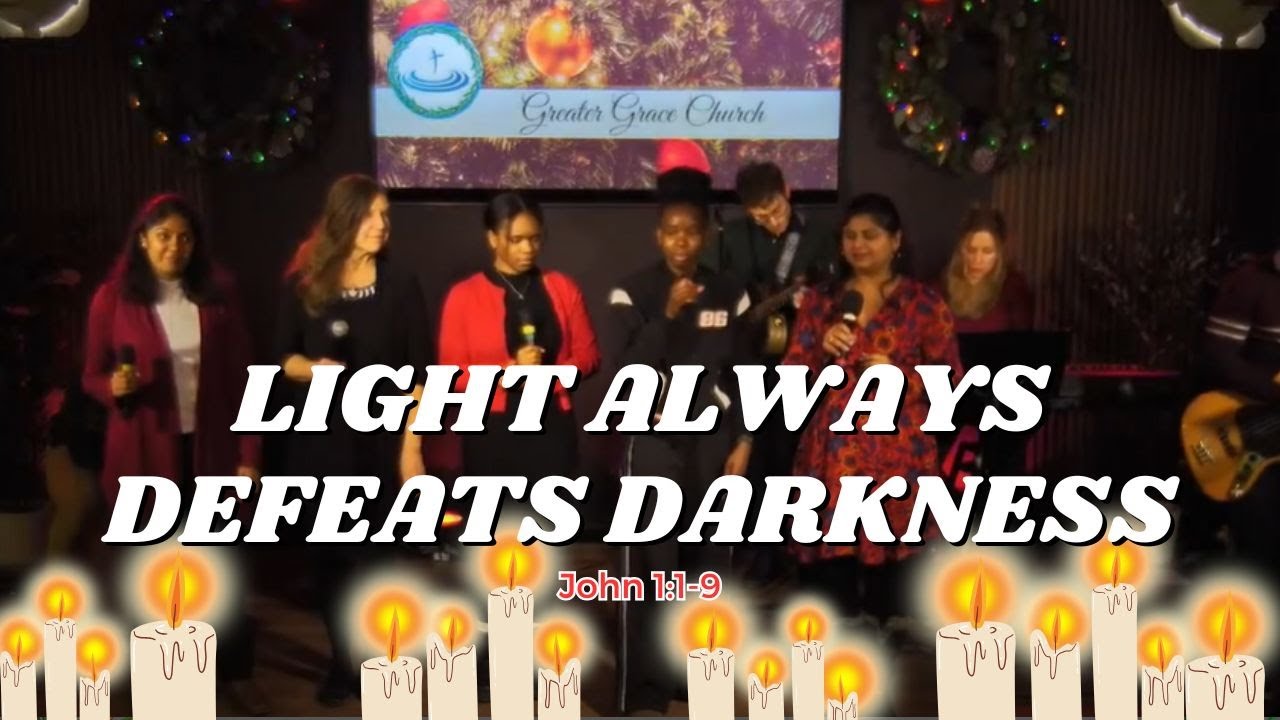 Light Always Defeats Darkness - Christmas Candlelight Service - YouTube