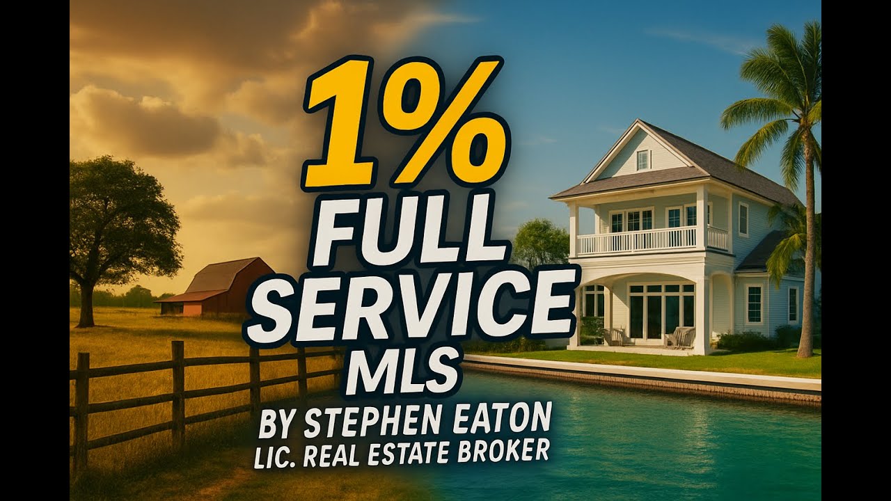 1% Full Service MLS Plan Explained Stephen Eaton Licensed Real Estate ...