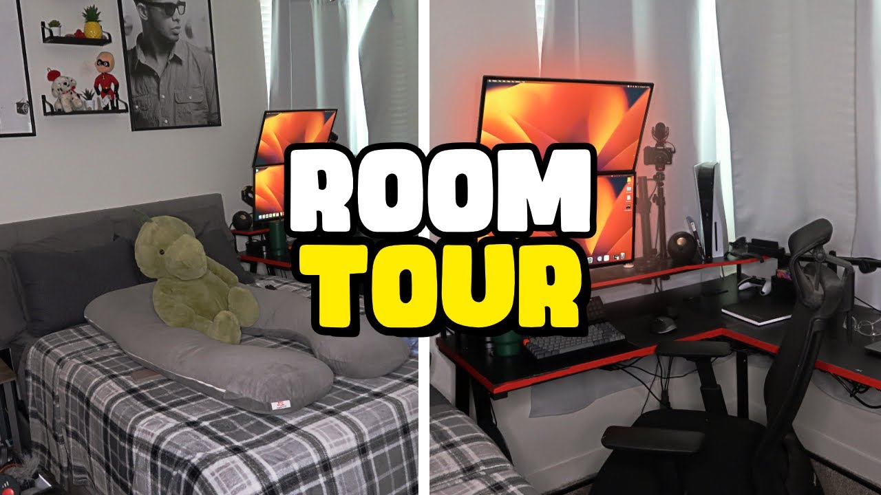 Ultimate Gaming Setup: Inside My New Apartment Bedroom - YouTube