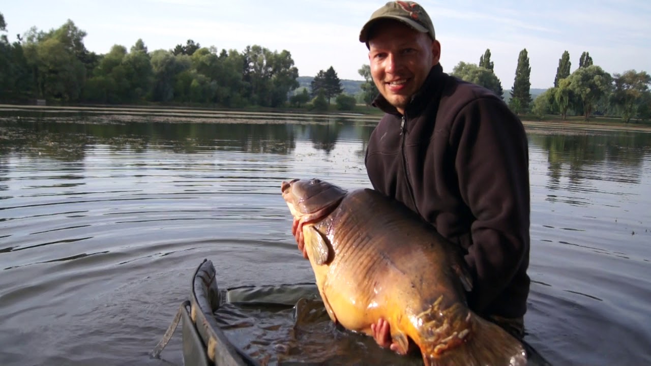 Mon record carpe chez Roland pêche Pontpoint (ch'blond) - YouTube