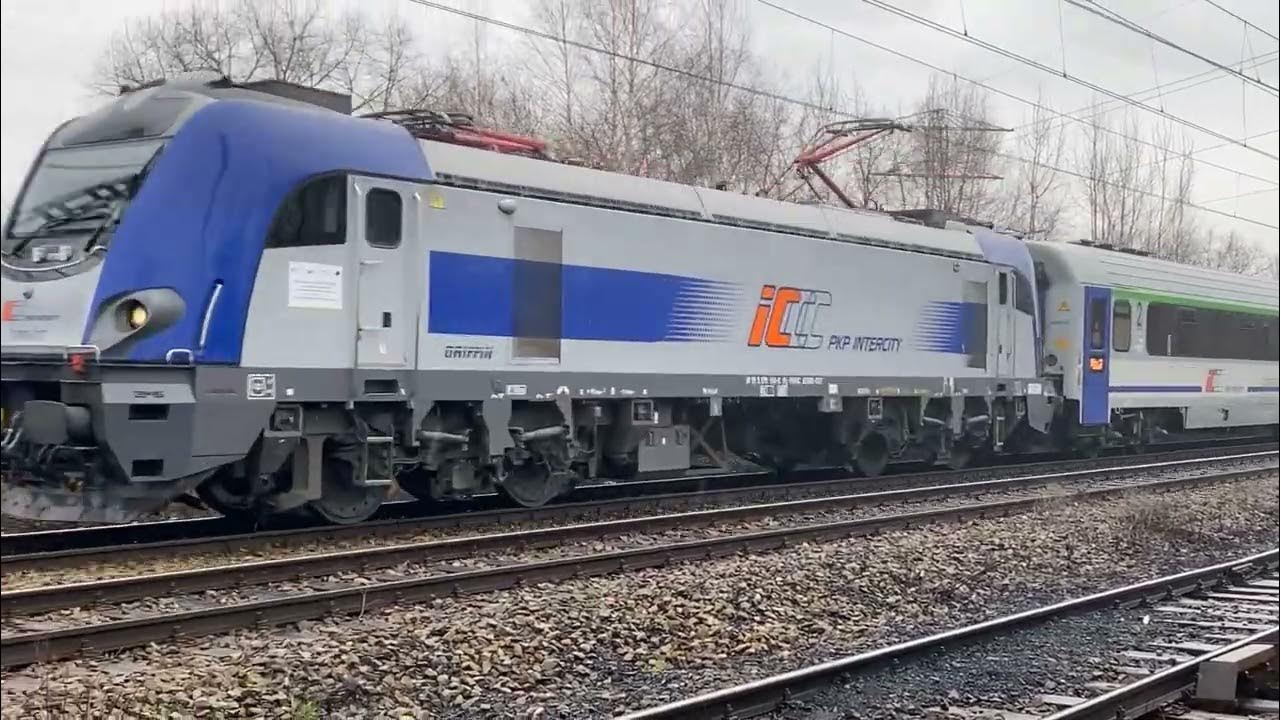 EU160-027 z IC PIAST w kierunku stacji Katowice - YouTube