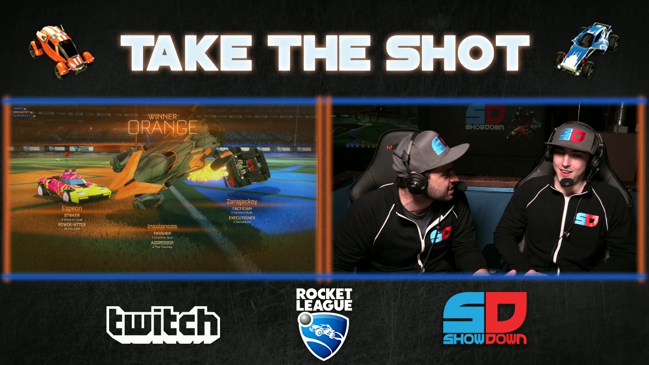 Rocket League "Take the Shot" Monthly Tournament #1 - Semi Finals - G2 ...