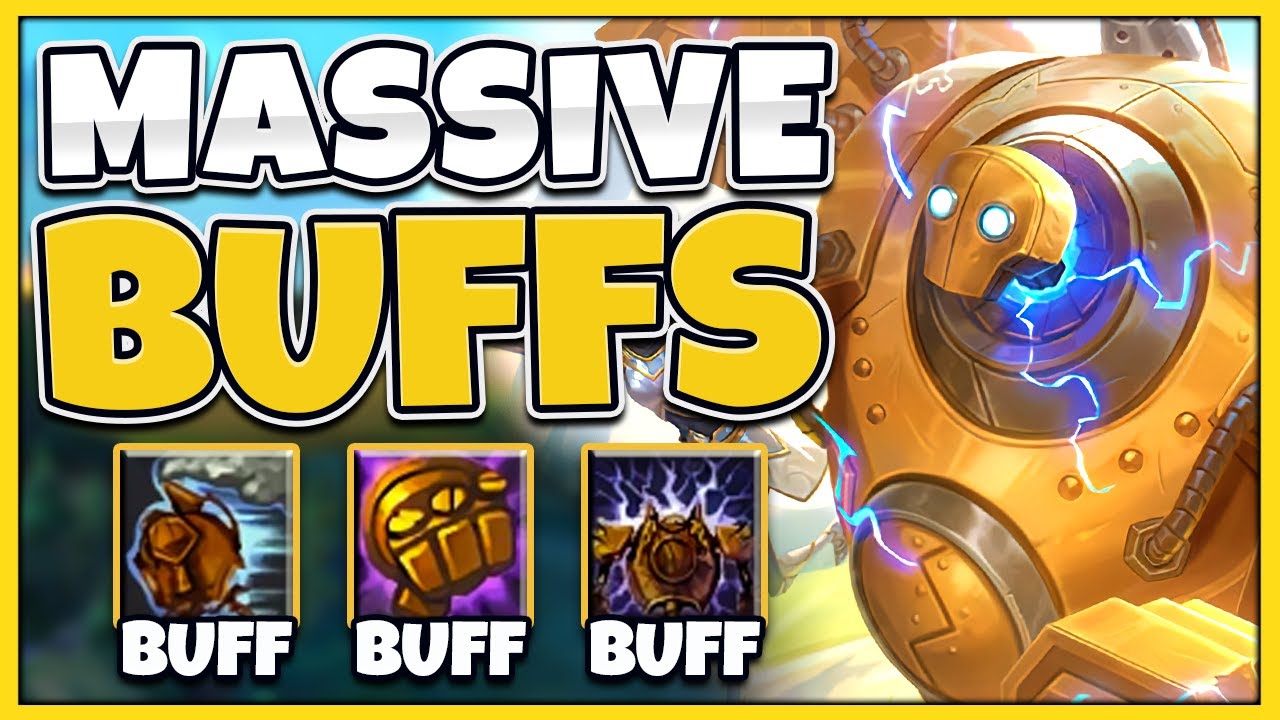 *NEW BUFFS* AP Blitzcrank Has Just Become A Nuclear Battle Bot - YouTube