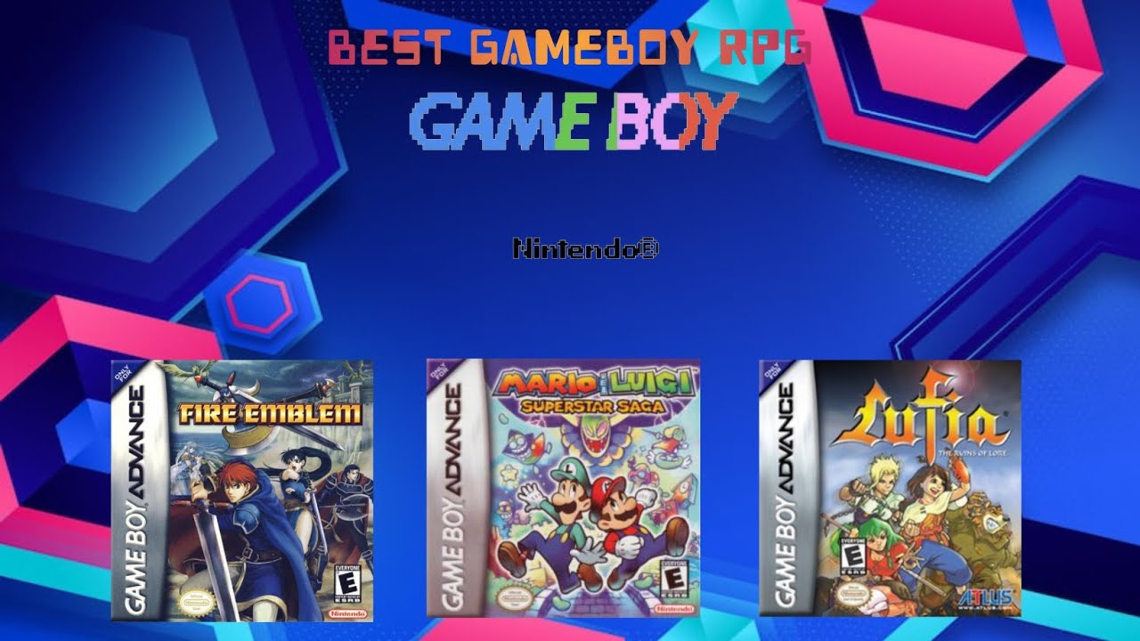 The Best Top GBA RPG TACTICS (Game Boy Advance RPGs) - YouTube