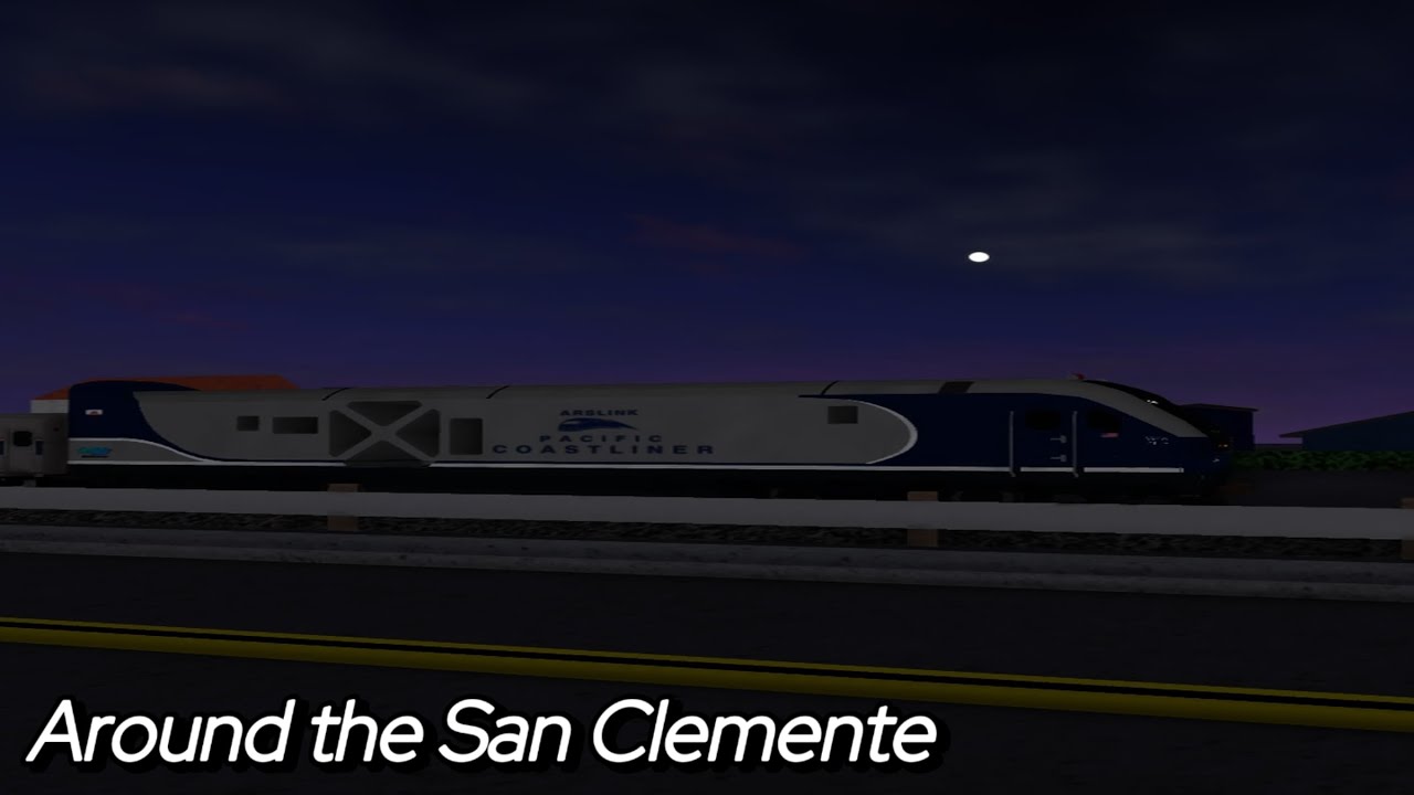 Railfanning Around at San Clemente - Roblox SoCal Train Simulator - YouTube