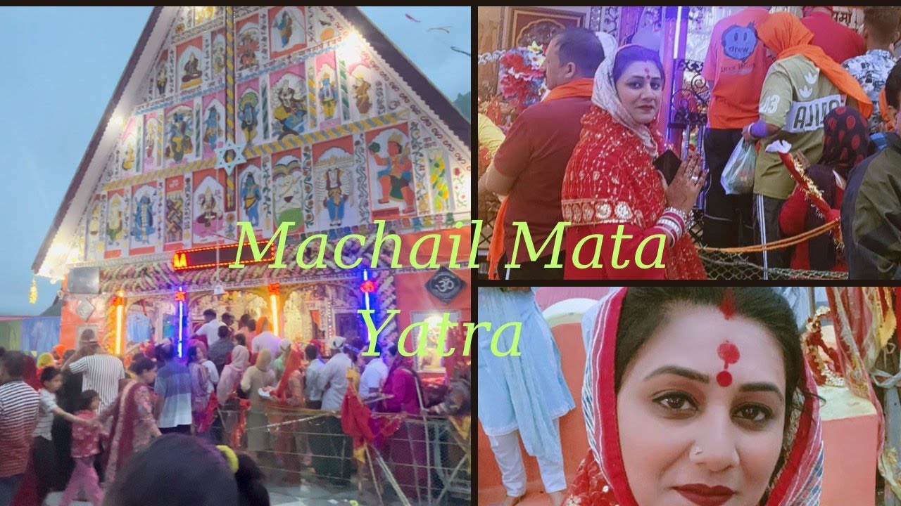 Machail Mata ke darshan || aap b kr lo Maa ke Darshan #machailyatra # ...