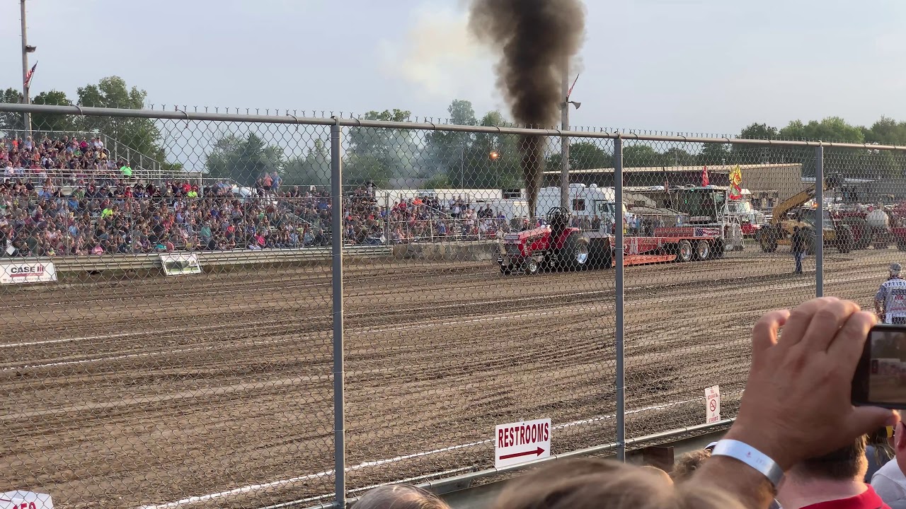 Tractors, Trucks, and Minis Pulling at Hudsonville Fair 08 21 2019 ...