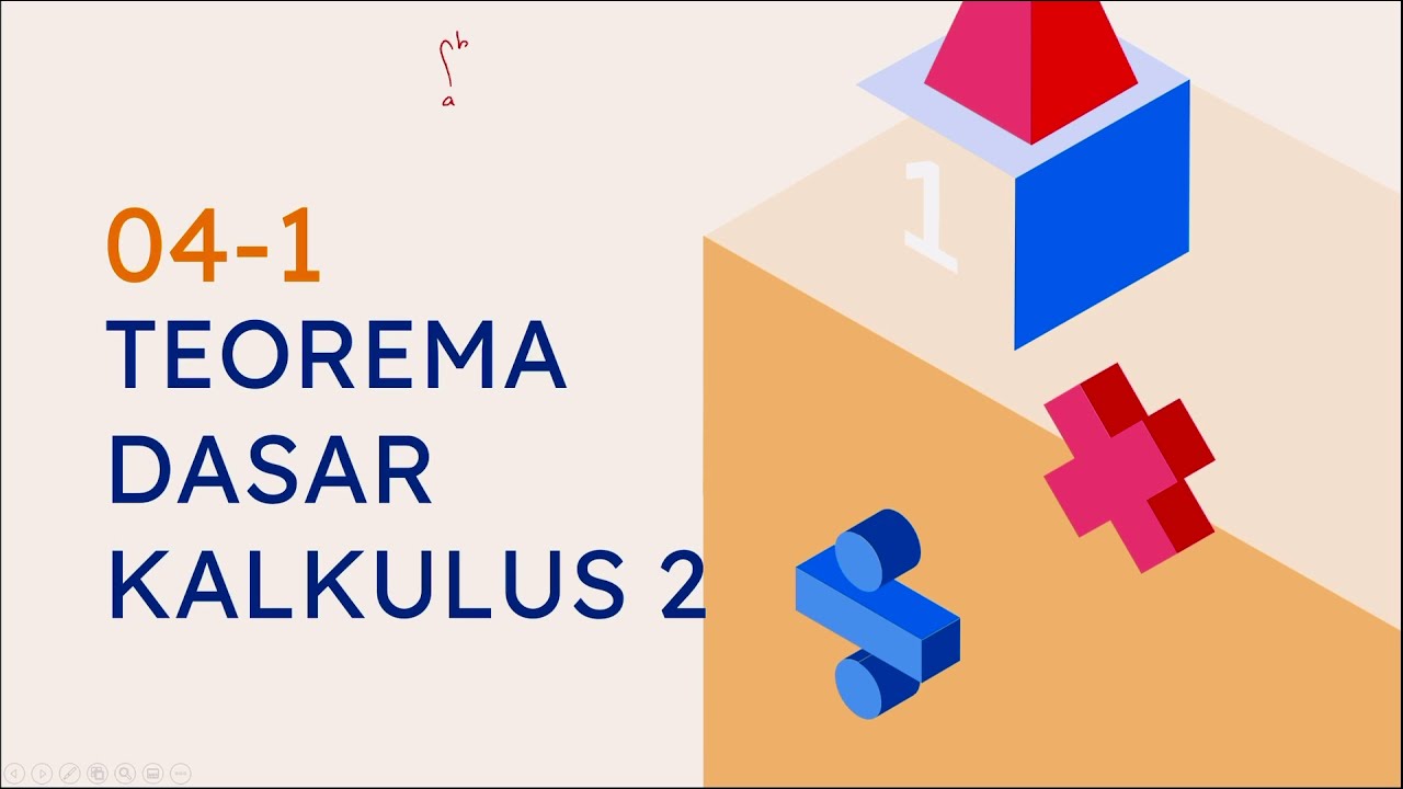 4.4 Teorema Dasar Kalkulus II dan Metode subtitusi - YouTube