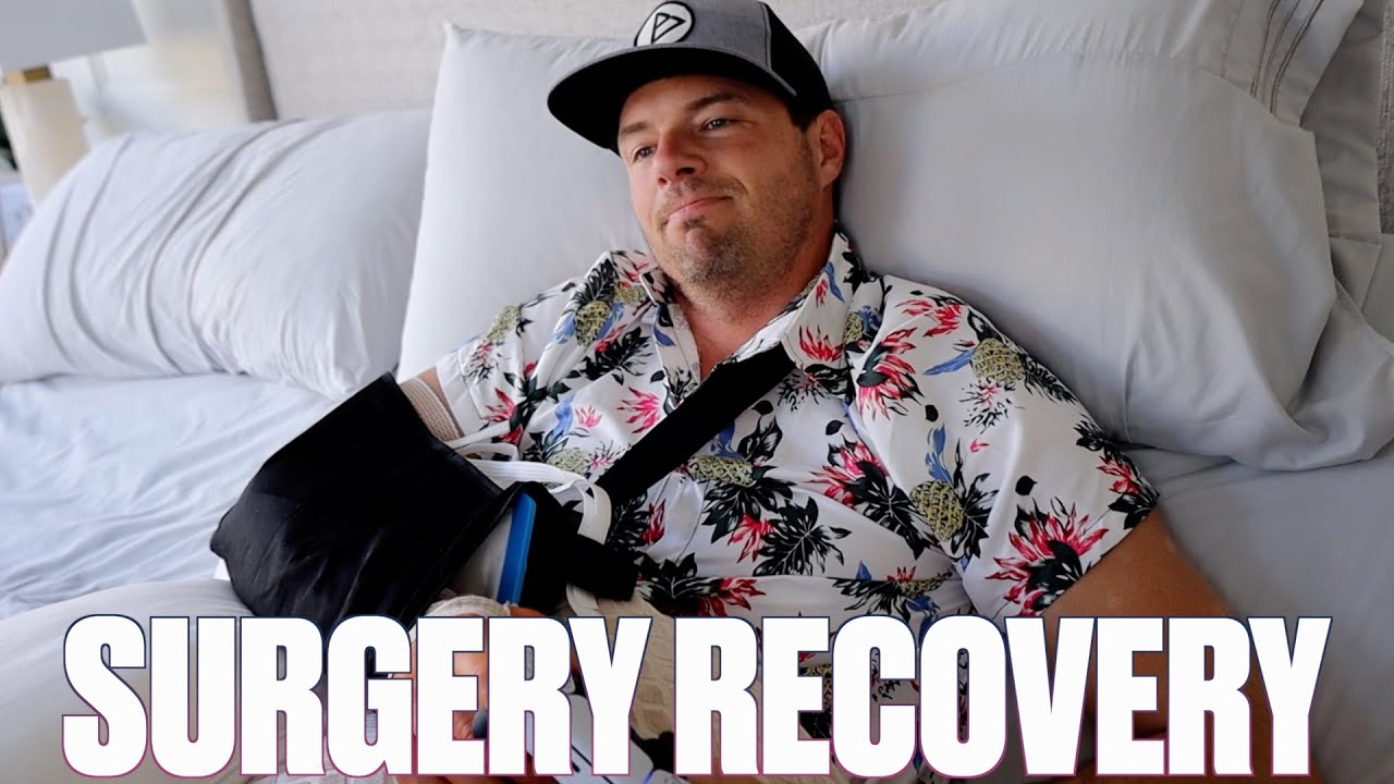 THE DAY AFTER ARM SURGERY | RECOVERY WEEKEND BEGINS - YouTube
