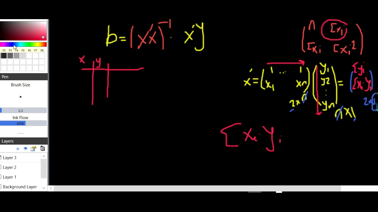 Simple Linear Regression_matrices_Part4 - YouTube