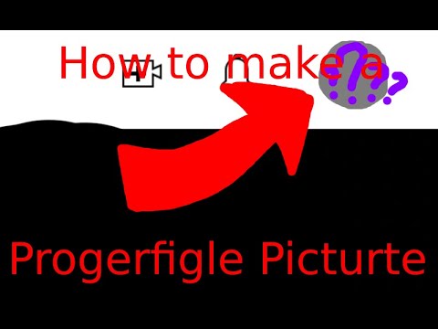 how to make a cool loking profile picture - YouTube