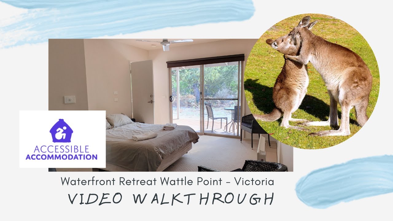 Accessible Accommodation Waterfront Retreat Wattle Point - YouTube