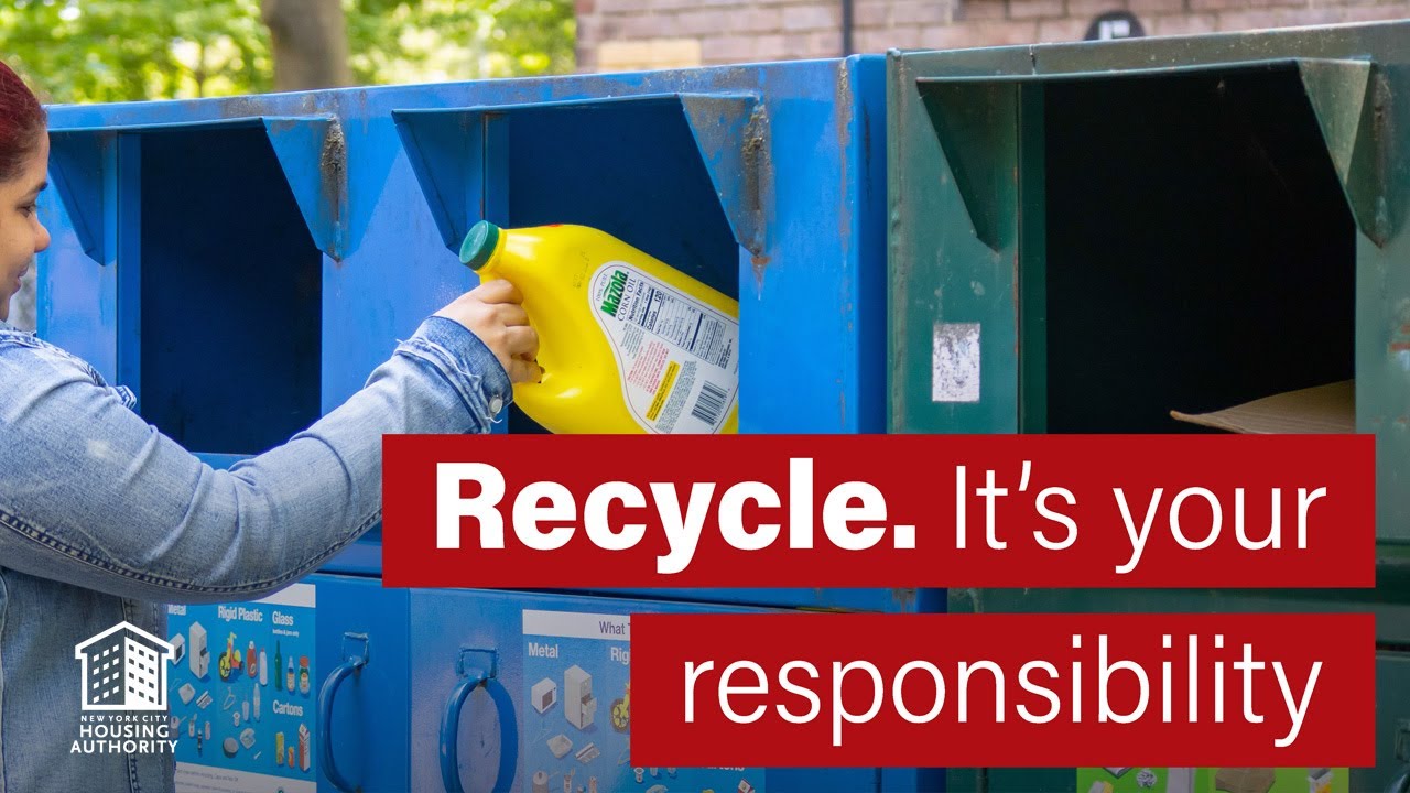 Proper Recycling at NYCHA - YouTube