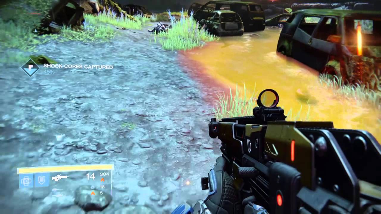 Destiny - Ghost Shock Core? (20150103155350) - YouTube