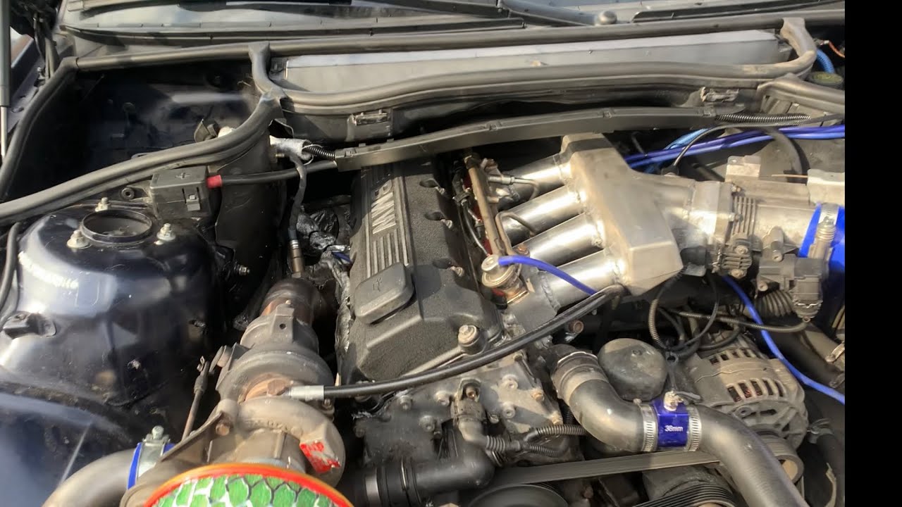 M43 turbo, upgrade montaż podkładek pod zawory + zesrało się - YouTube